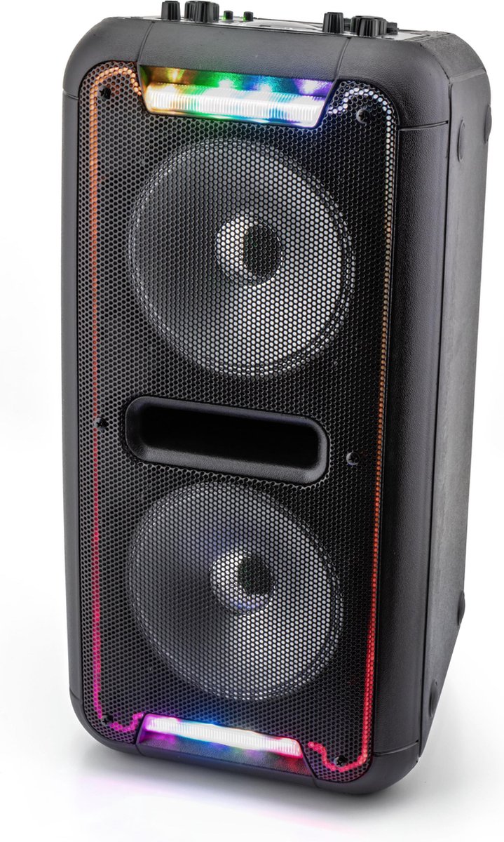 Caliber Partybox - Party Speaker Bluetooth - Karaoke Set met LED ...