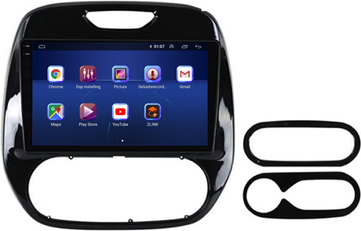 Renault Captur Android Autoradio (R-Link) | 2013 t/m 2019 | CarPlay ...