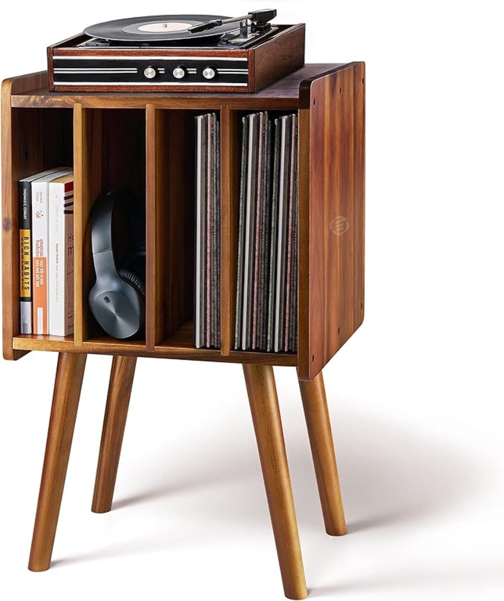 Equivera platenspeler meubel - lp kast - platenspeler kast - vinyl kast ...